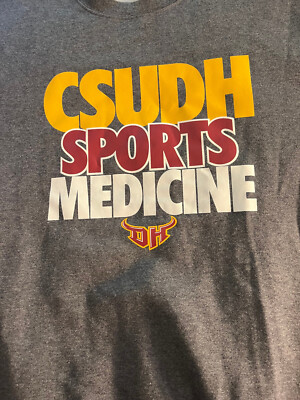 CSUDH Cal State Dominguez Hills Sports medicine sweatshirt L Mint Gray ...