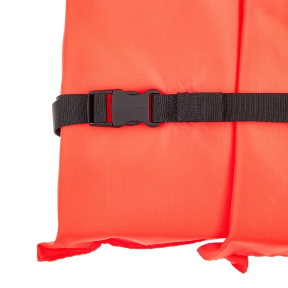 Life Jackets Vest Preserver Type II Orange Adult Fishing Boating USCG ...