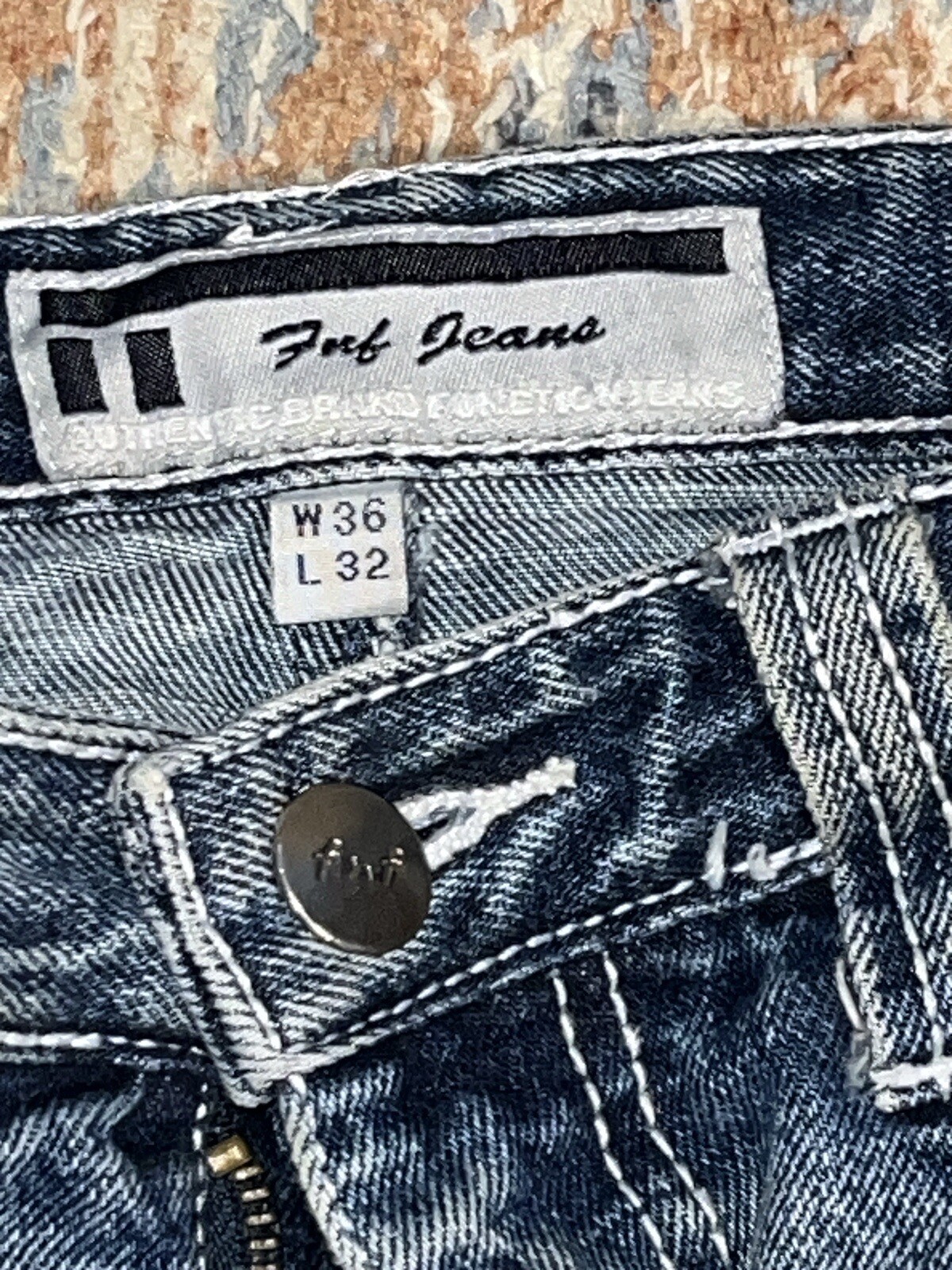 Vintage Baggy Y2K FNF Jnco Southpole Skater Carpenter… - Gem