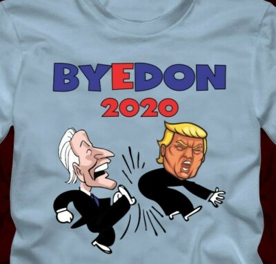 BYEDON 2020 cartoon - T-Shirt - bye don Joe Biden Donald Trump election ...
