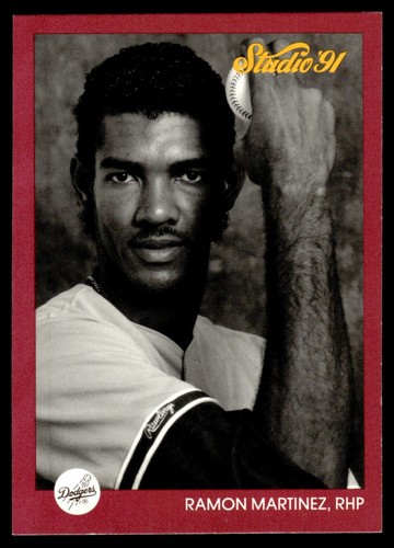 1991 Studio #184 Ramon Martinez Los Angeles Dodgers | eBay