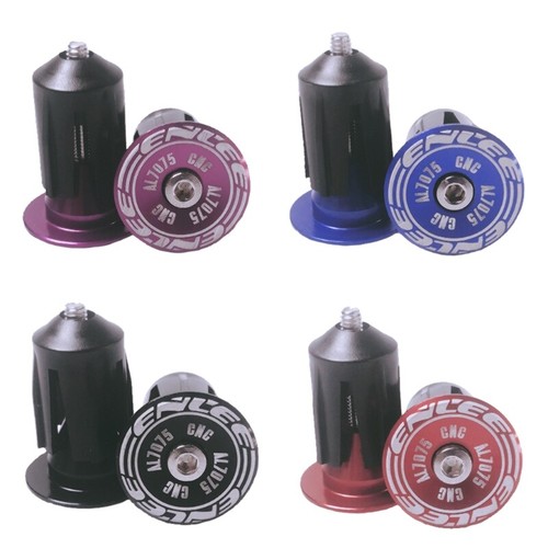 1 Pair Road Bike Handlebar Grip End Caps Bike Grip End Lock | eBay