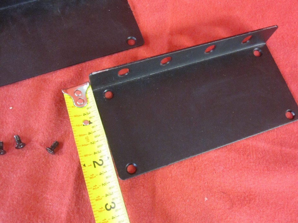 Heavy Duty 2U 19" Rack Mounting Ears 5 1/8 x 2 1/2" -Audio/Servers ...