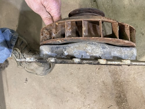 1963 Chevrolet Corvair motor top cooling fan | eBay