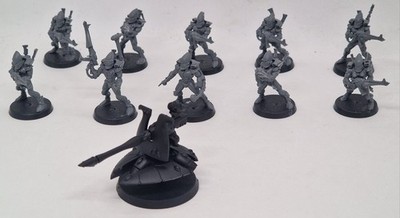 Warhammer 40k - Aeldari / Eldar - Guardian Defenders x10 + Heavy Weapon ...