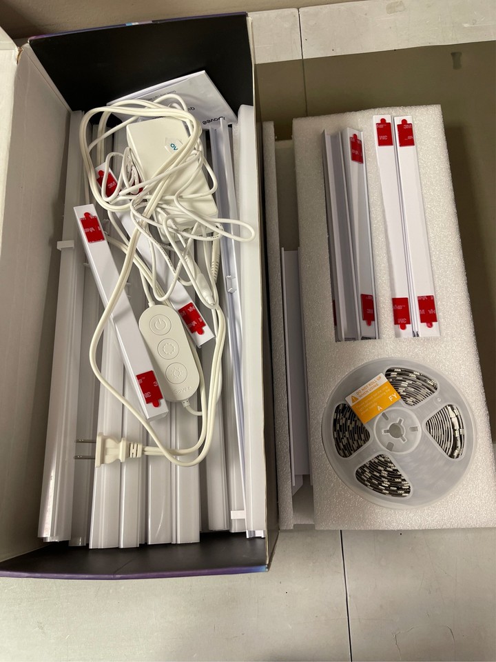 Govee RGBIC LED Strip Lights 32.8ft with Covers, Smart Lights Work with ...