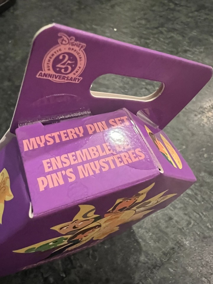 Disney Parks Tangled 15th Anniversary Mystery Box - 2 Pin Set ...
