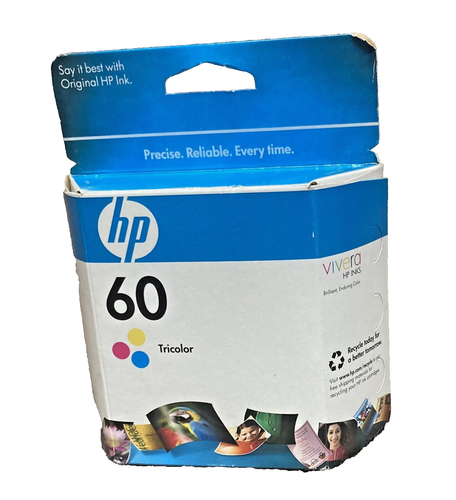 Hp DeskJet D2530 D2545 D2560 F4240 F4280 Ink Cartridge Genuine HP-60 ...