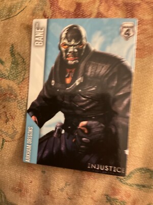 Injustice Arcade Game Card Bane Arkham Origins Standard Version Series ...
