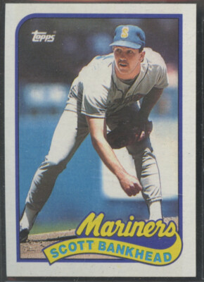 1989 Topps #79 Scott Bankhead Seattle Mariners | eBay