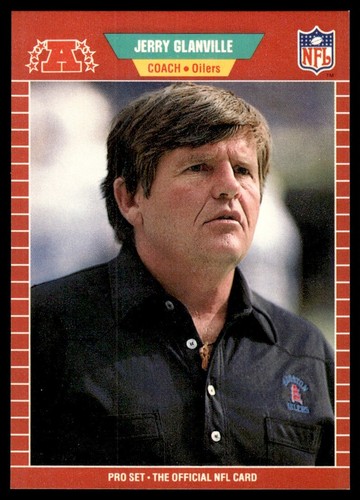 1989 Pro Set Jerry Glanville Houston Oilers #154 | eBay