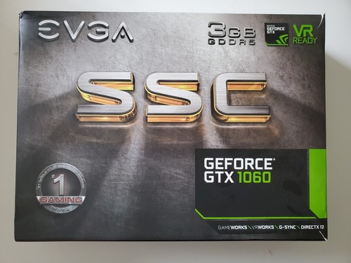 EVGA SSC GeForce GTX 1060 Graphics Card BOX ONLY | eBay