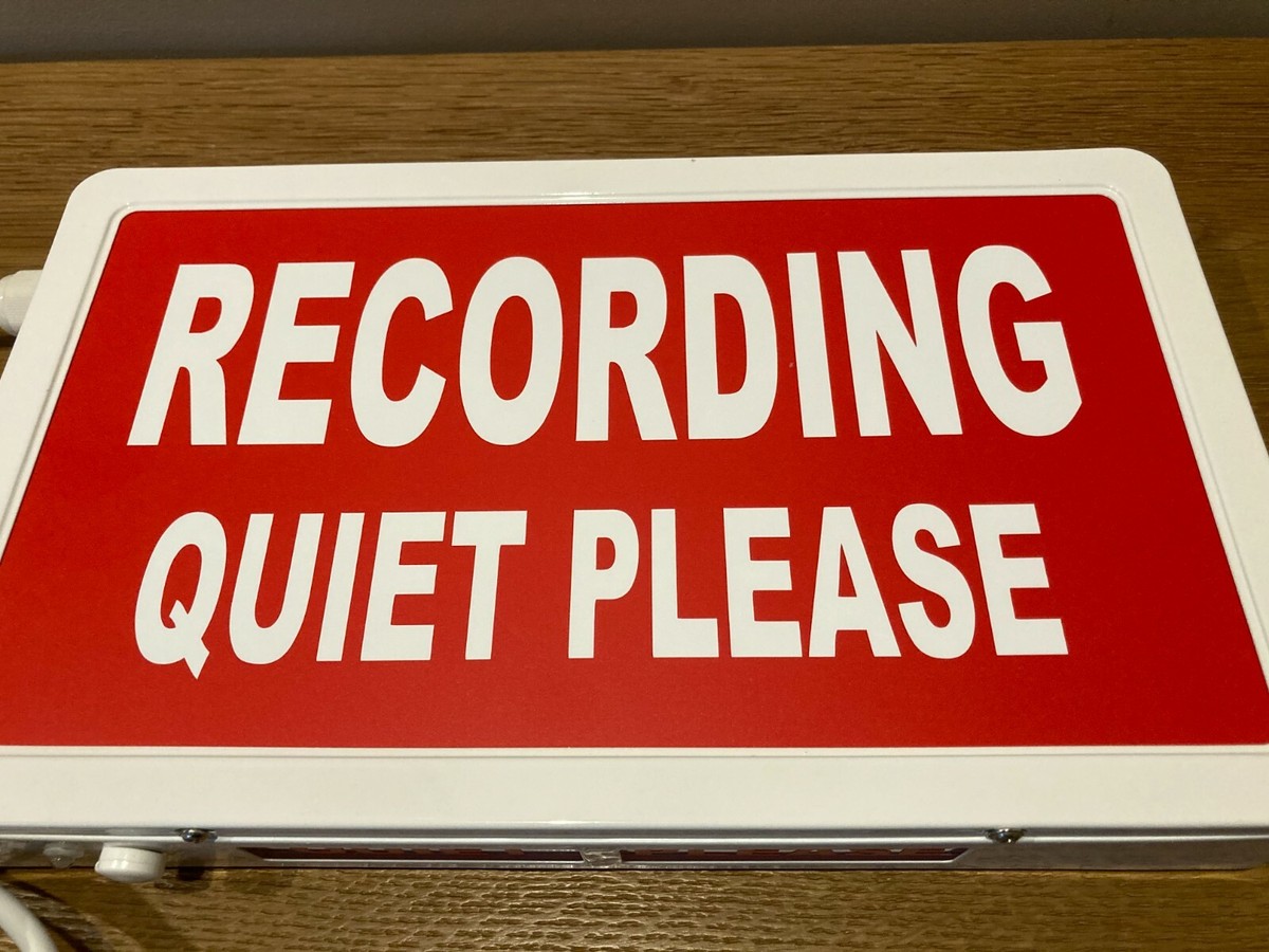 Quiet Recording In Session