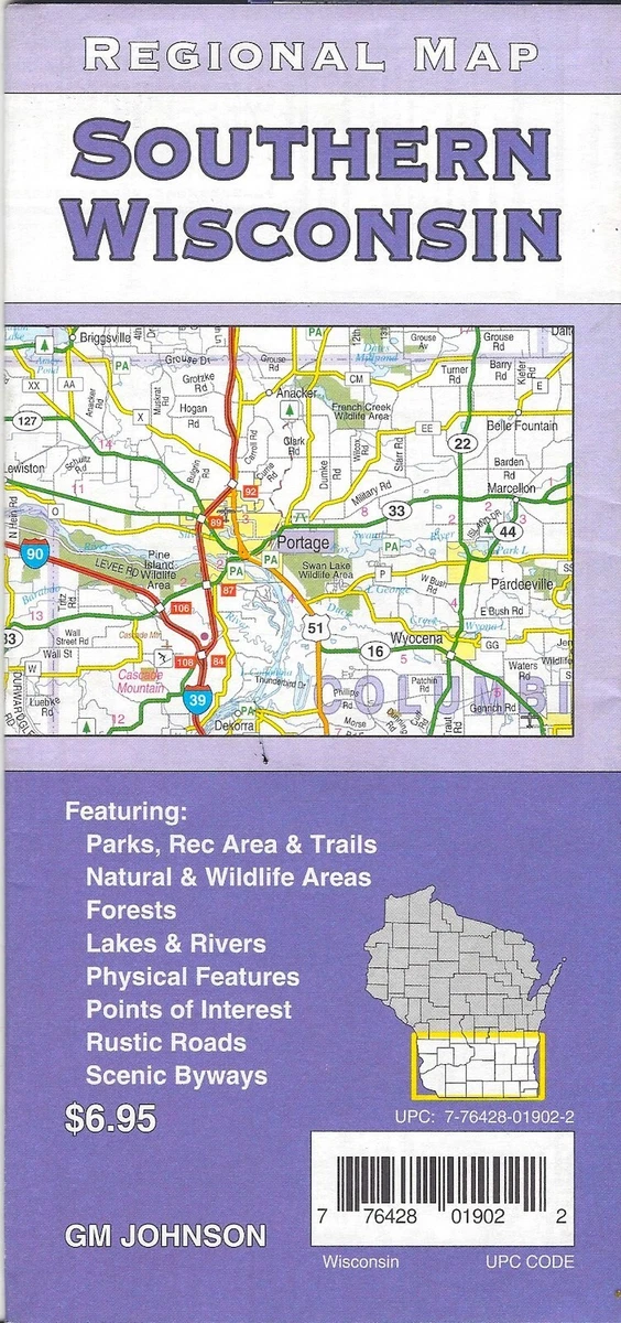Map Of Southern Wisconsin