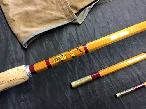 Rare Vintage Marco “Arun” 10ft 6” 3 piece split cane Avon coarse ...