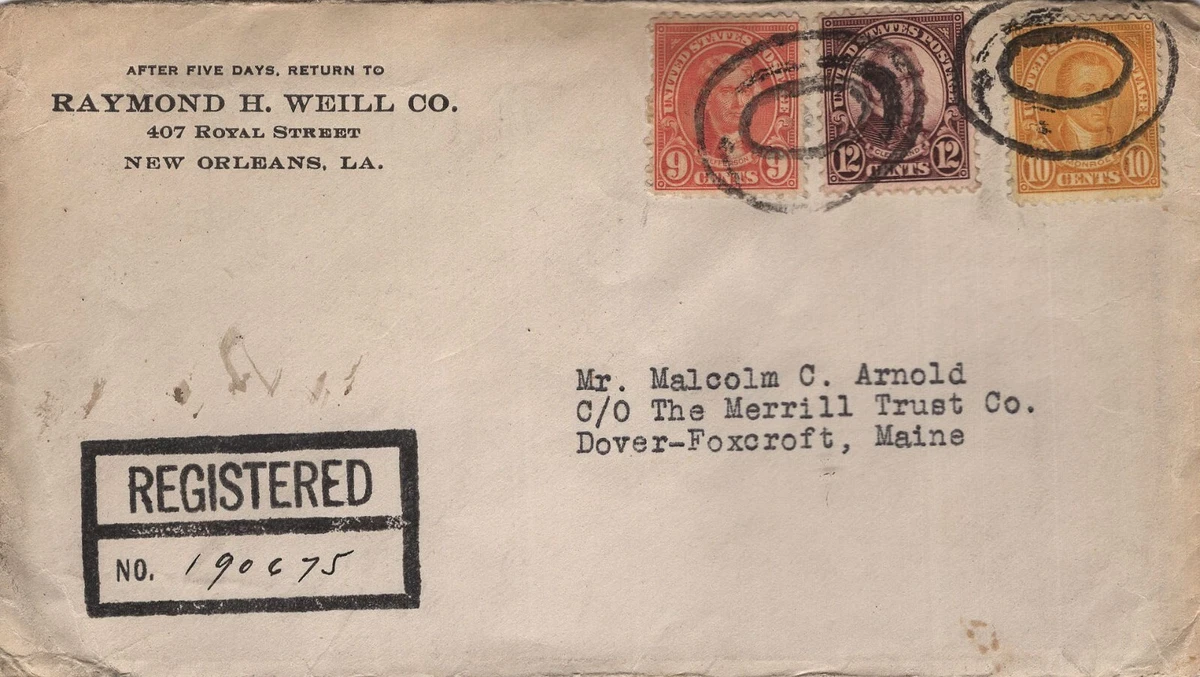 Registered Post Envelope