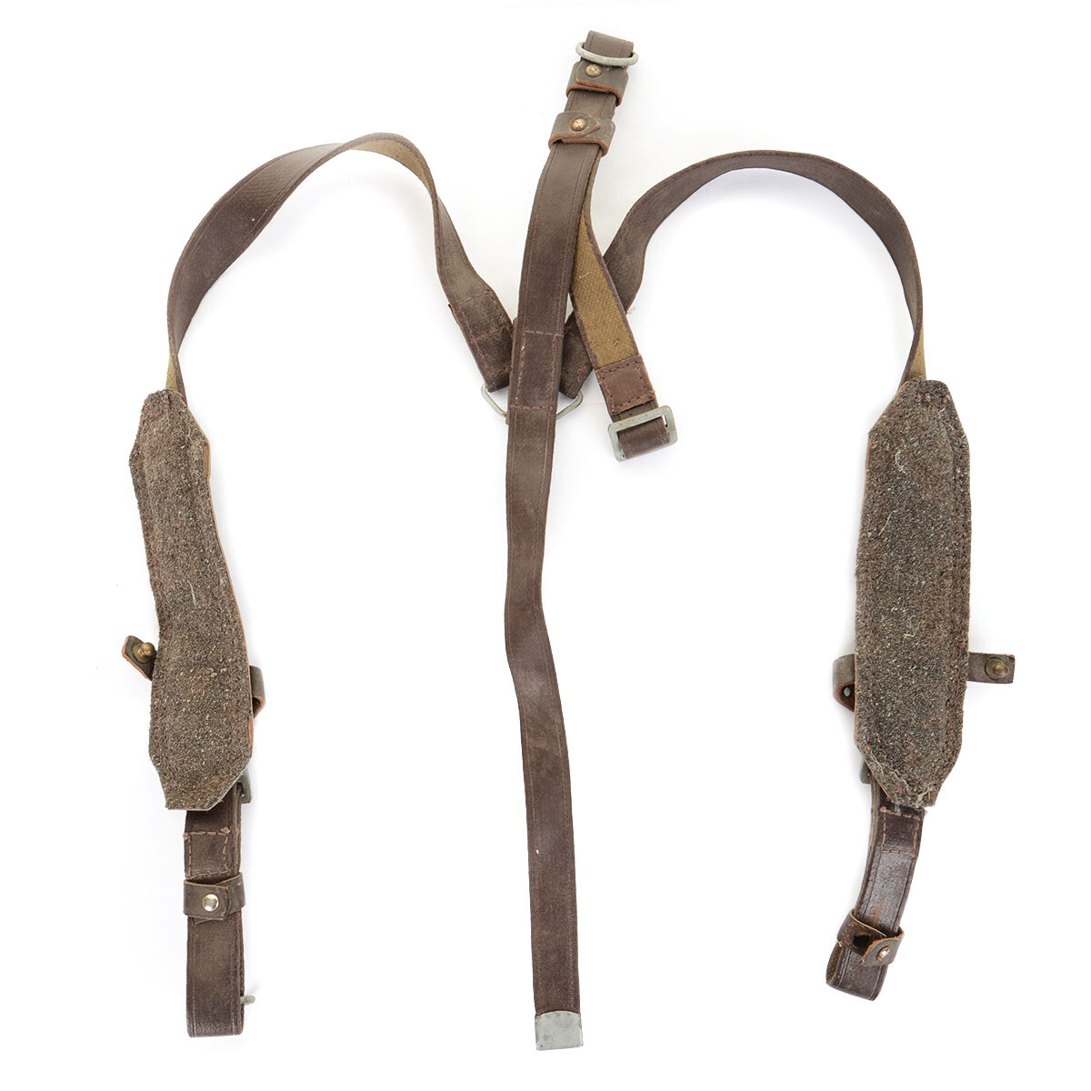 Original Russian WW2 Military Army Web Field Suspenders Braces Harness ...