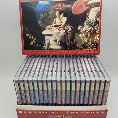 Intersound 20 CD Classical Treasury Boxed Set Fanfare Records Baroque ...