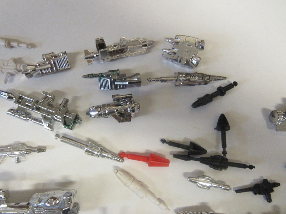 Vintage Hasbro Transformers G1 Original Weapons Lot of 35pcs | eBay