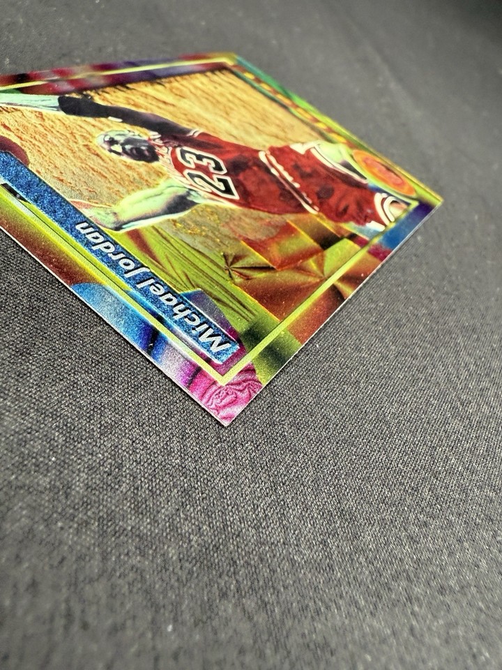 1993/94 Topps Finest MICHAEL JORDAN #1 CHICAGO BULLS 1ST CHROME🔥SHARP🔥 ...