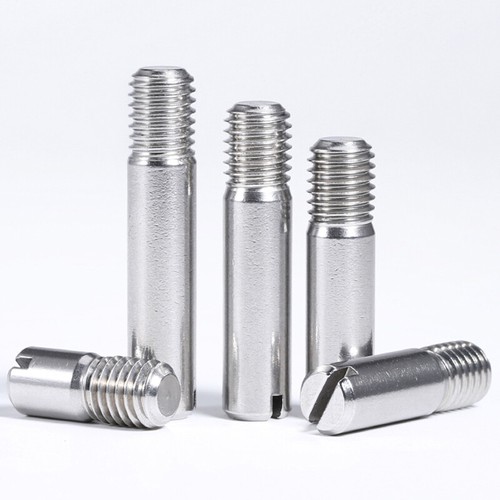 Slotted Dowel Pins with External Thread A2(304) Stainless Steel M5 M6 ...