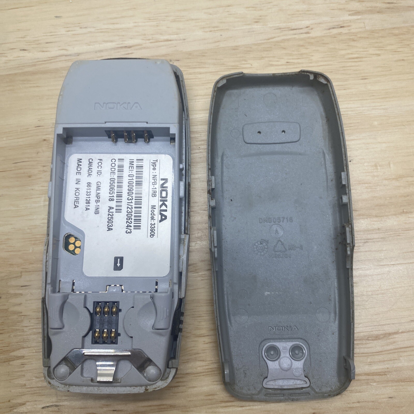 Nokia 3390b Very Rare - For Collectors - Untested - No Battery No Sim ...