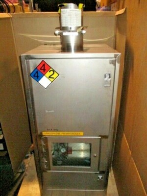 VMB Cabinet Gas Valve Manifold Box, 22x22.5x46.5", Swagelok, Parker ...