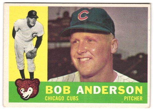 Bob Anderson 1960 Topps MLB Card # 412 | eBay