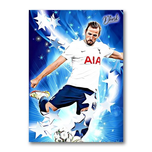 Harry Kane Magic Moment Sketch Card Limited 02/10 Dr. Dunk Signed Art ...