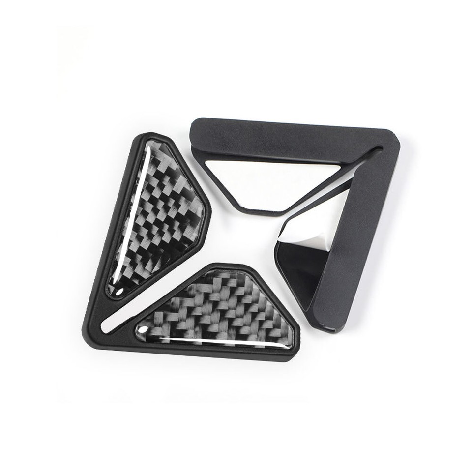 2Pcs Black Car Door Corner Cover Sticker Anti-Scratch Protector Car ...