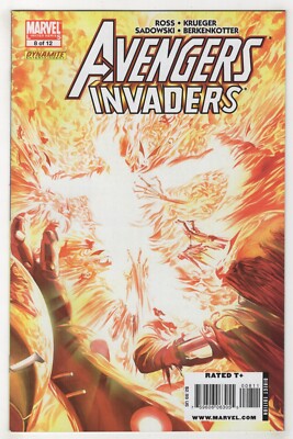 Avengers / Invaders #8 (Mar 2009, Marvel) Alex Ross, Jim Krueger ...