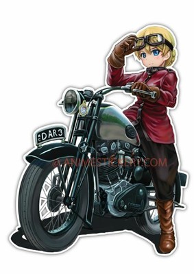 Girl Und Panzer Anime JDM Anime Car Window Decal Sticker 013 | eBay