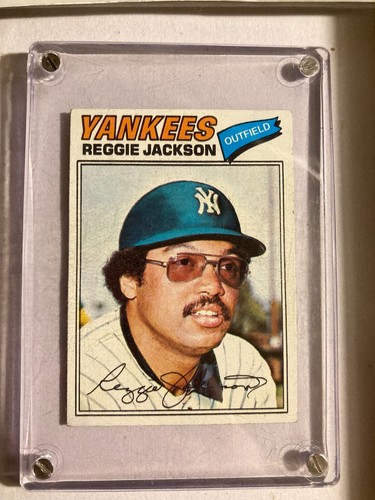 Reggie Jackson #10 Topps 1977 Baseball Card | eBay
