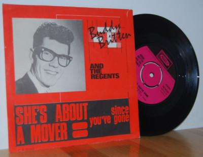 BUDDY BRITTEN She's About A Mover 45 PS Picture sleeve | eBay