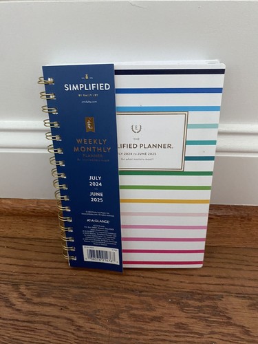 Emily Ley Simplified 2024 2025 Academic Calendar Planner Weekly Fashion ...