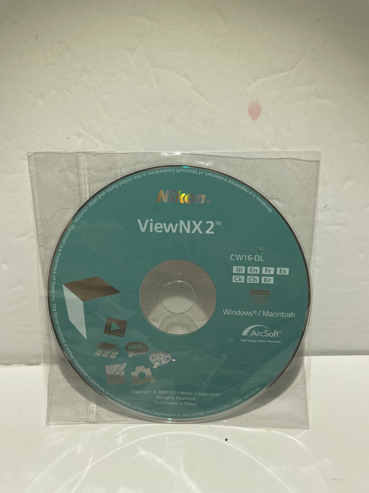 Nikon OEM ViewNX2 CW16-DL Software (Windows/Macintosh CD-ROM, 2011) | eBay