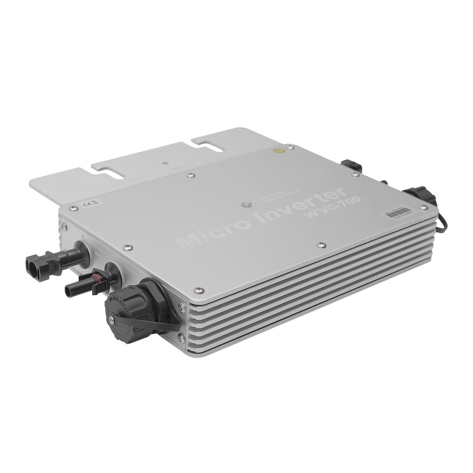 Waterproof 700W MPPT Micro Solar Converter Grid Tie Inverter Digital ...