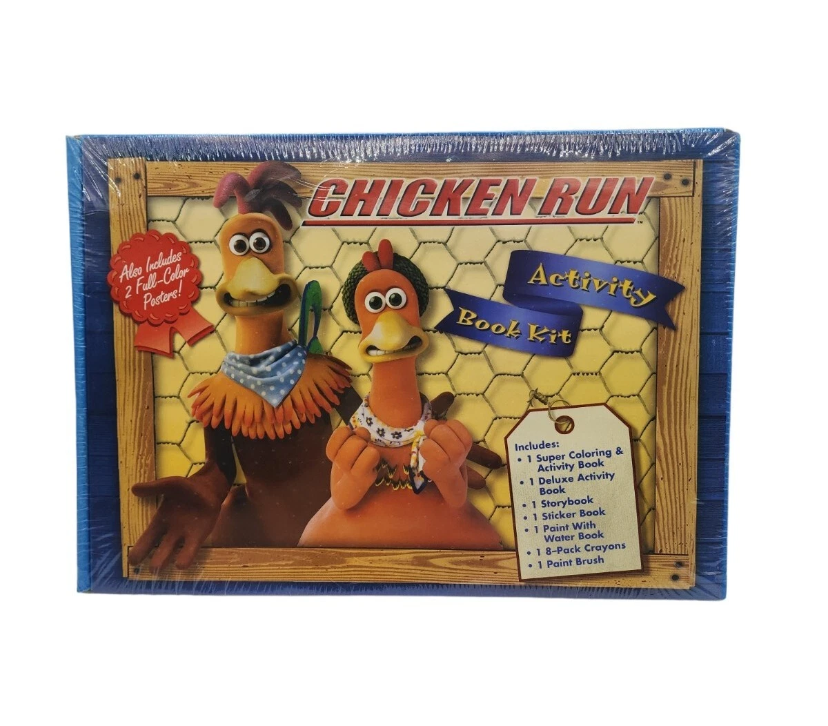 Chicken Run Poster Paint
