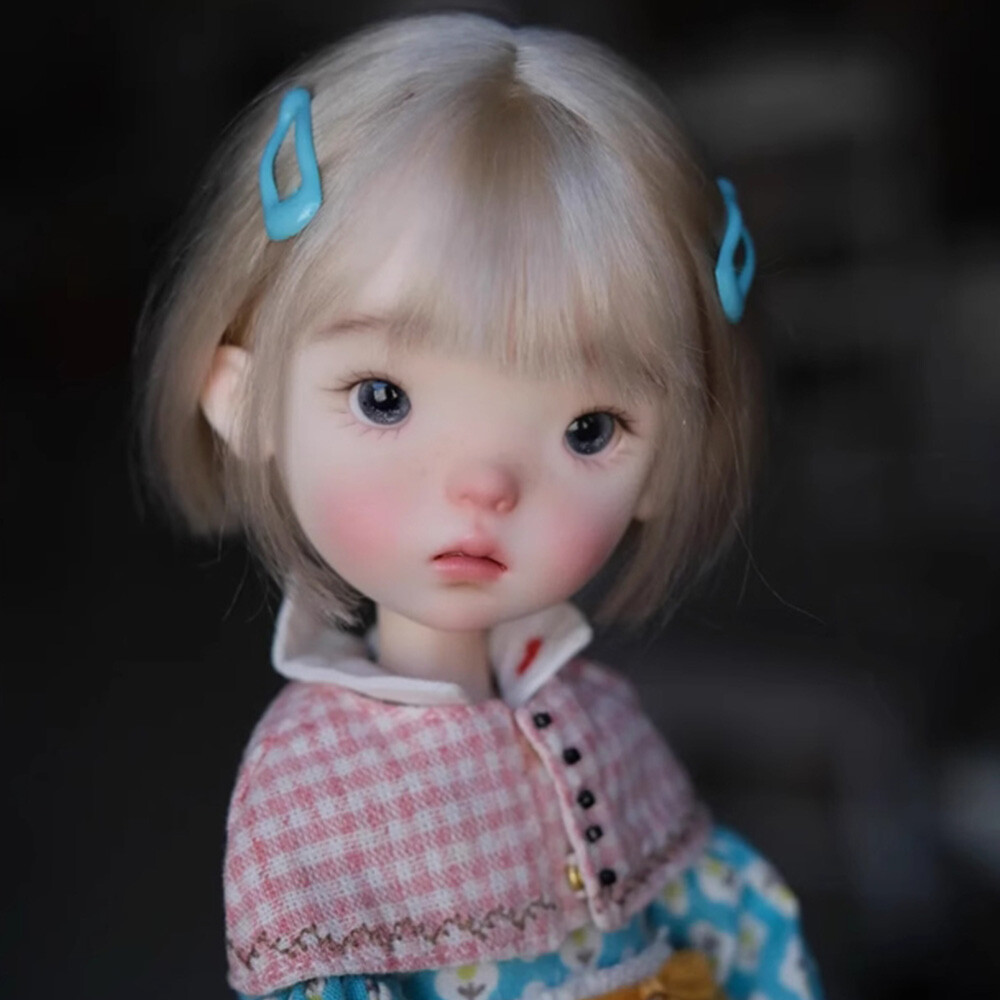 1/6 BJD Doll Joint Activity Resin Bare Special Body Type Round Face ...