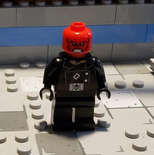Lego Red Skull Minifigure Marvel Super Heroes 76201 sh750 | eBay