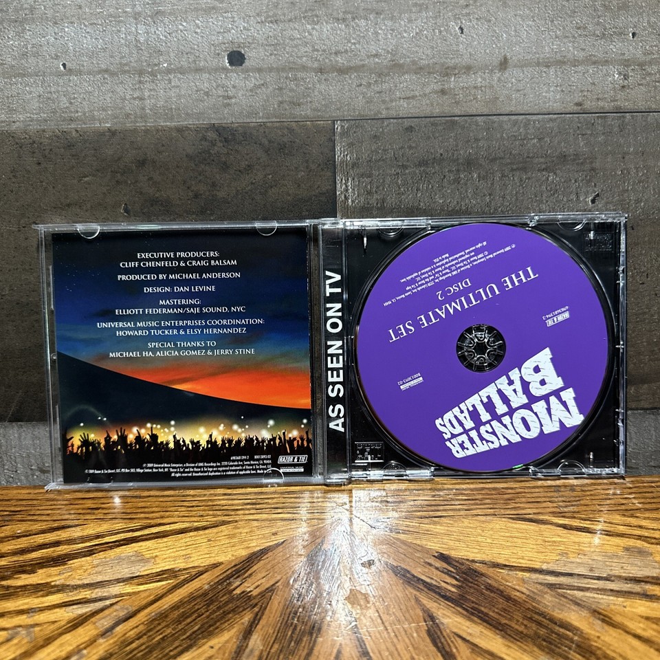 MONSTER BALLADS THE ULTIMATE SET DISC 1 | eBay