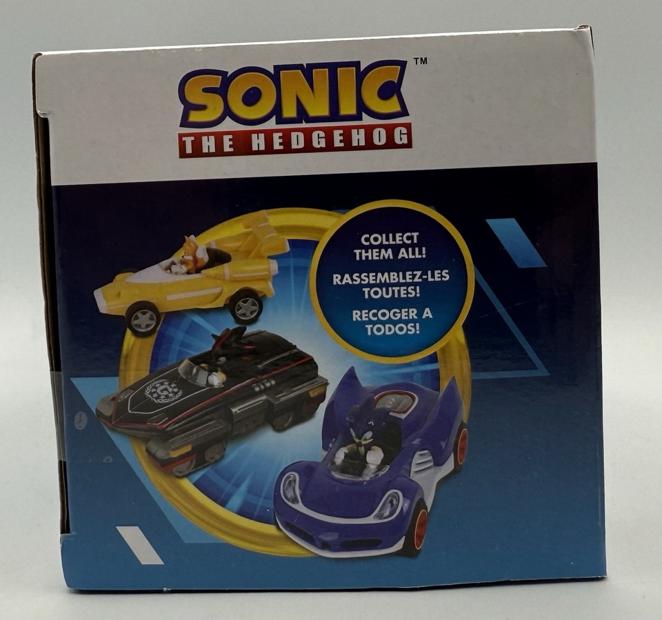 Sonic The Hedgehog Blue All Stars Racing Pull Back Kart Racer In Box ...
