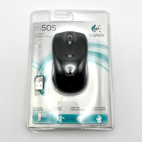Logitech Wireless Mouse M505 Unifying Factory Sealed | eBay