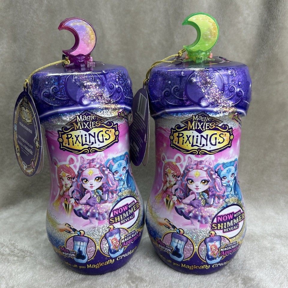 Magic Mixies Pixlings Shimmerverse Series Catlyn The Cat Doll Bundle ...