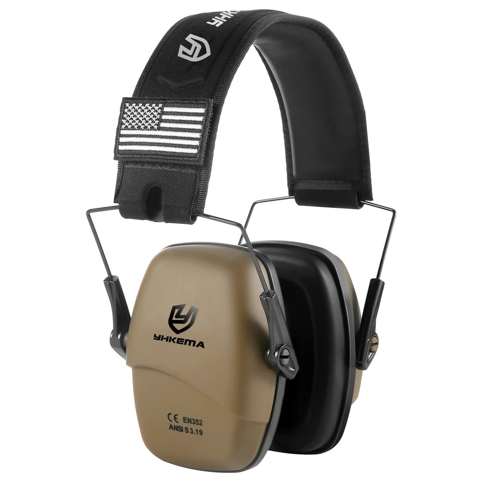YHKEMA Razor Electronic Shooting Ear Muff Slim Shooting Anti-noise ...
