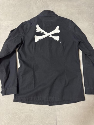 WTAPS Collab Shirt Jacket S Near Mint Unused Crossbone Print Limited ...