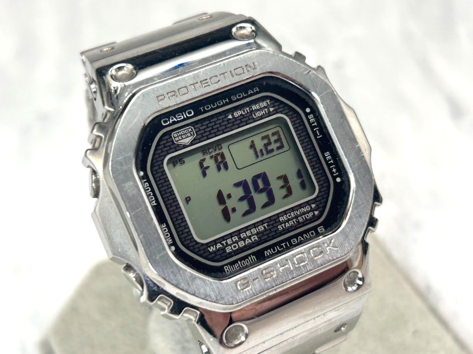 [Exc+5] 1 DAY SHIP CASIO G-SHOCK GMW-B5000-1JF Full Metal Bluetooth ...