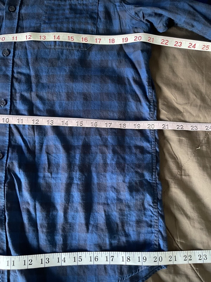 Ben Sherman Mens Shirt Size Large Button Down Plaid Long Sleeve Western ...