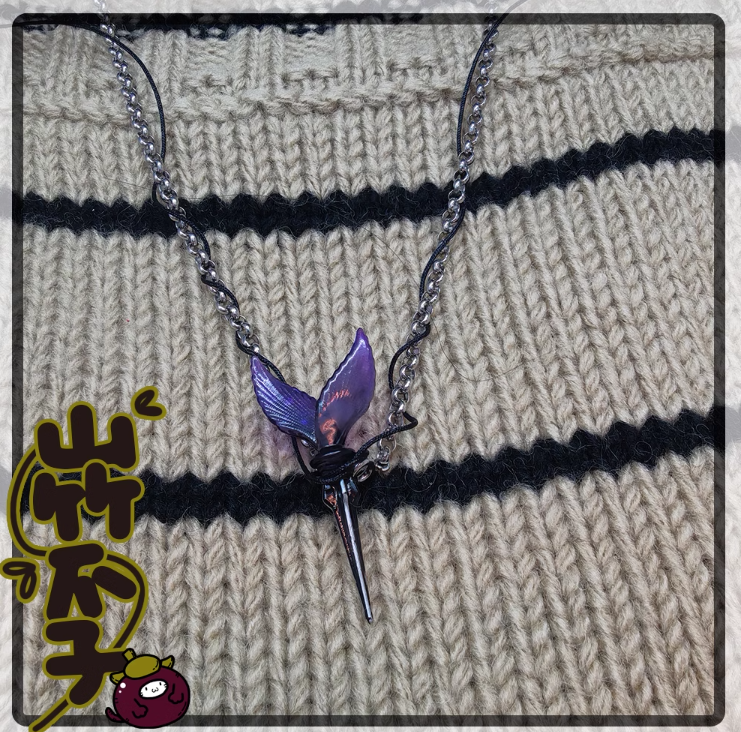 Love and Deepspace Rafayel Fishtail Dart Cosplay Prop 5Cm Mini Pendant ...