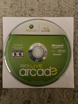 🔥 Xbox Live Arcade Compilation Disc (Xbox 360, 2007) Mint Disc Only ...
